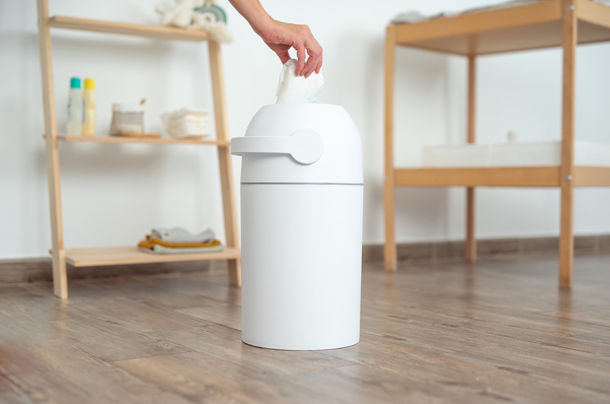 Magic Diaper Pail Majestic📍สินค้าแท้ 💯%📍ถังขยะเก็บกลิ่น 99.99% สามารถ ...