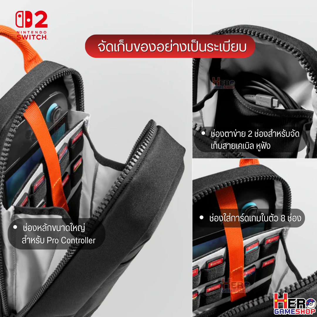 Tomtoc Gameon-G49 Travel Bag กระเป๋า Switch 2 🎒ปกป้องมั่นใจ 360 องศา ...