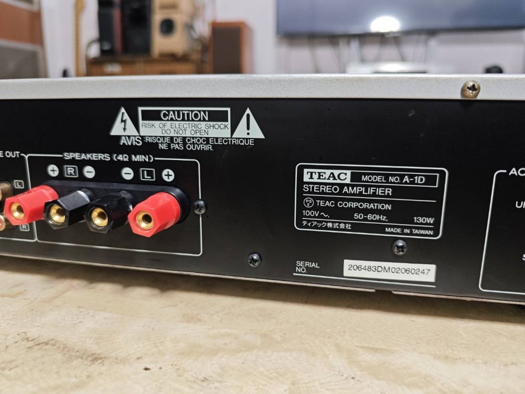 TEAC A-1D Preamplifier มือสองนำเข้าจากญี่ปุ่น🇯🇵 | Shopee Thailand
