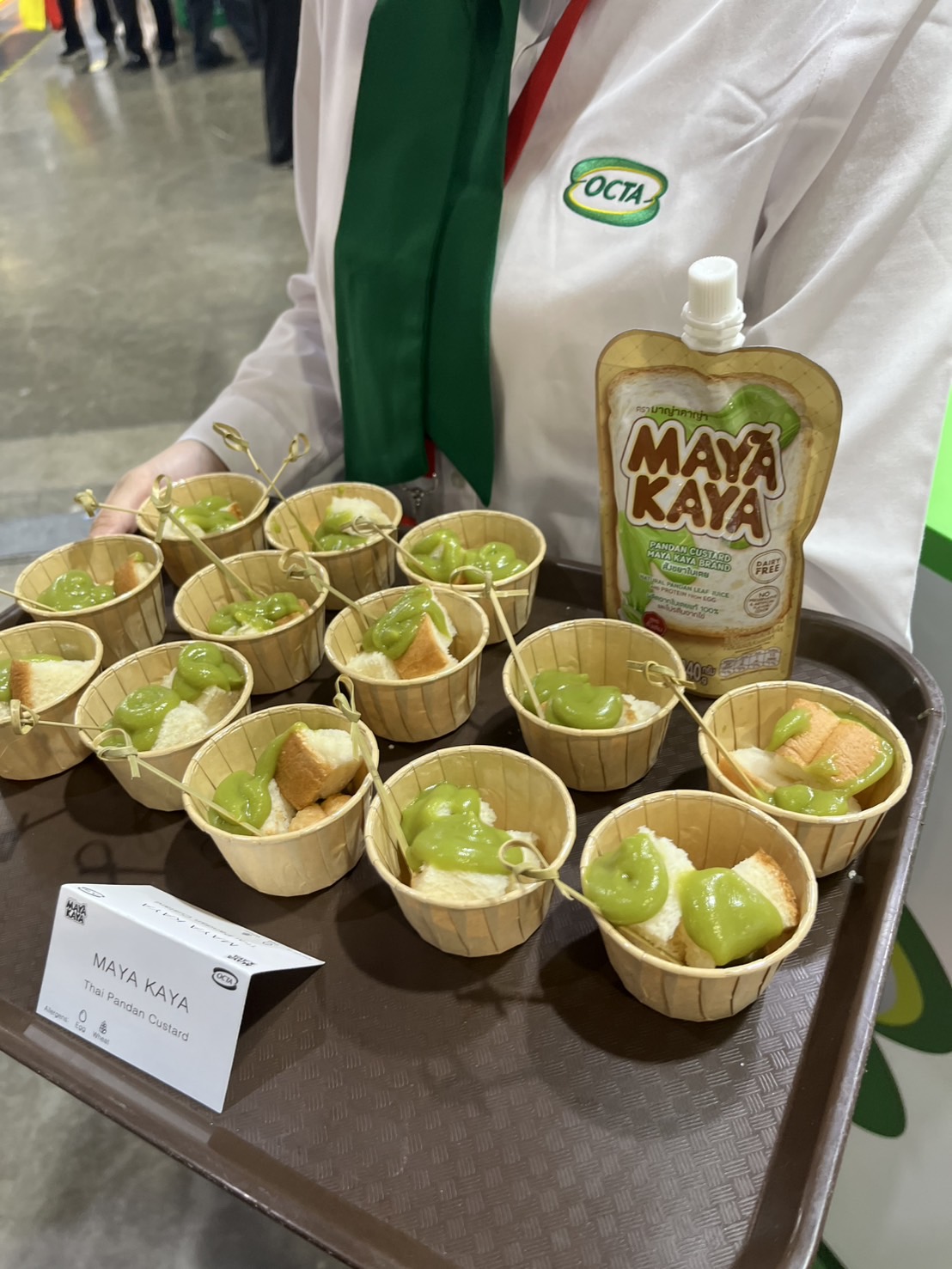 มาญ่า คาญ่า MayaKaya สังขยาใบเตยแท้ หวานน้อย แบบหลอดบีบ ถุง 140 กรัม ...