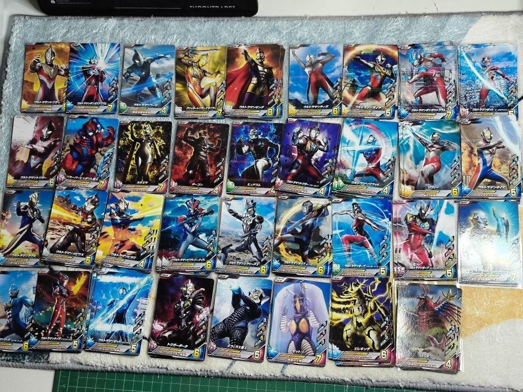 Ultraman Fusion Fight Ultra File Card Japan BANDAI Group G1,2 อุลตร้า ...