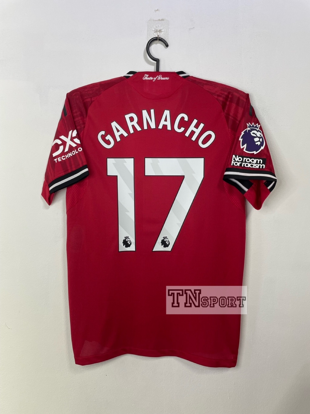 New ทำชื่อตัวเองแจ้งแชท(Playerพรีเมี่ยม)เสื้อบอล แมน-ยู home 2025-2026 ...