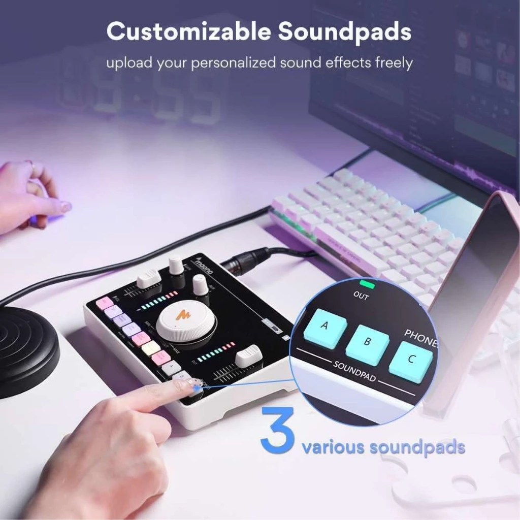 [กรุงเทพฯส่งด่วน] Maono AMC2 NEO Streaming Audio Mixer &Sound Card พอด ...