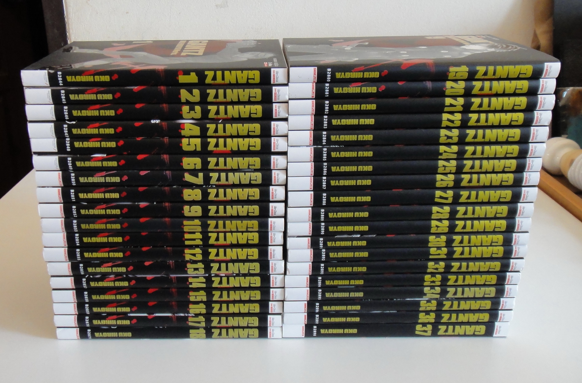 หนังสือการ์ตูน Boxset Gantz BB กันสึ เล่ม 1-37 ครบจบ (กล่อง 2 ใบ) ผลงาน ...
