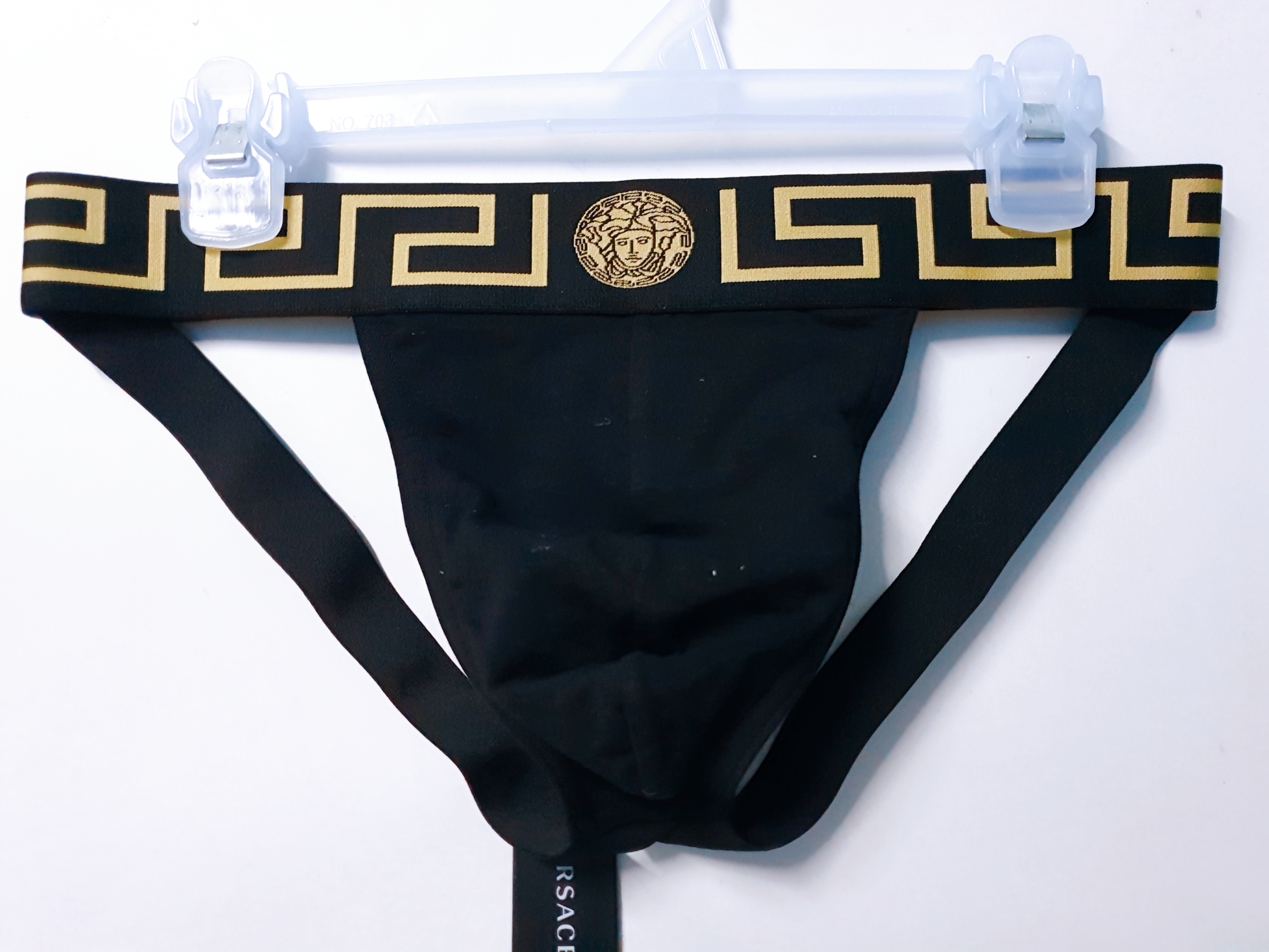 กางเกงในชาย Versace GRECA BORDER JOCKSTRAP | Shopee Thailand