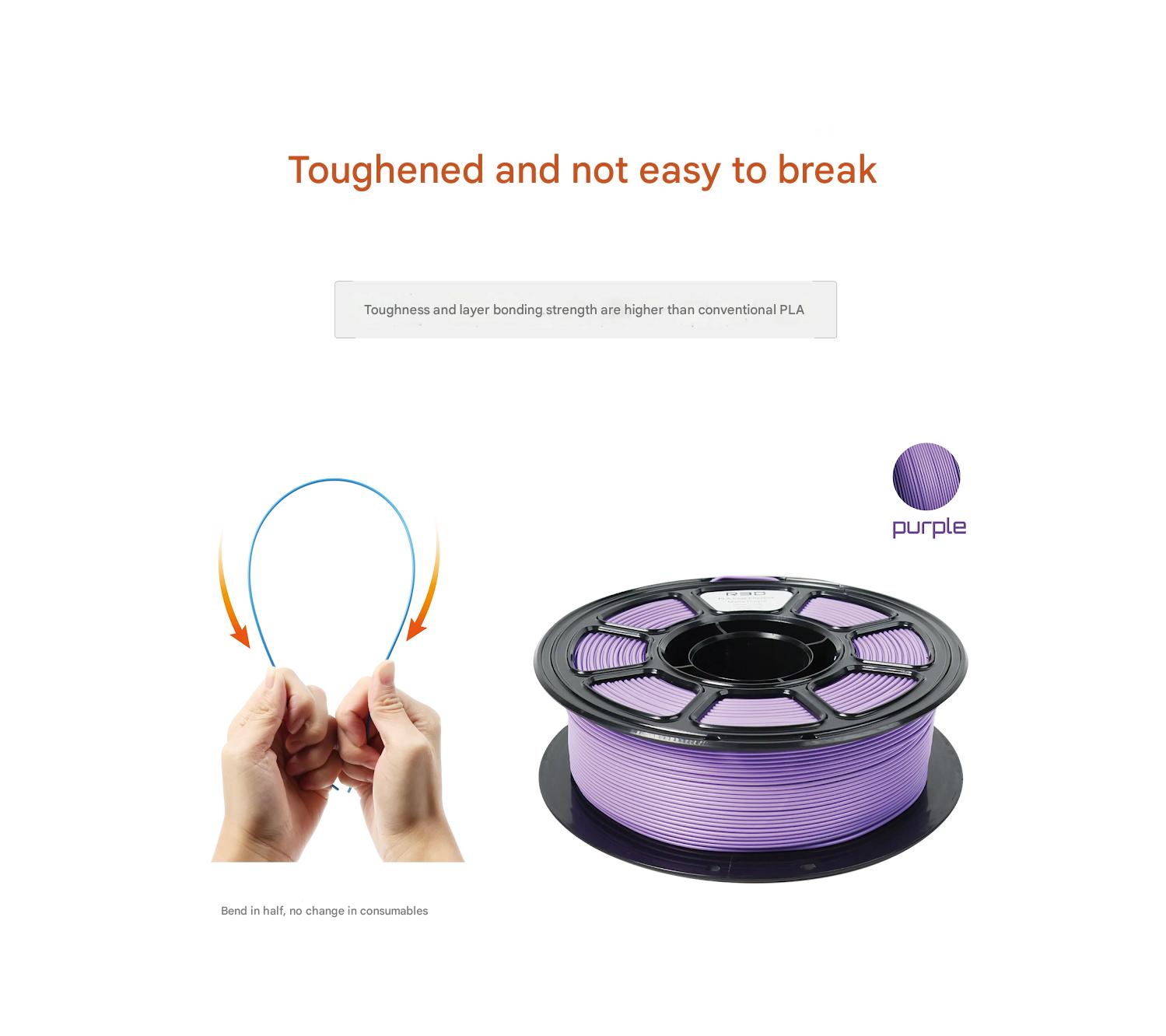 R3D PLA 3D Filament for 3D Printer เส้นพลาสติก Hi-Speed 370mm/s 1.75mm ...