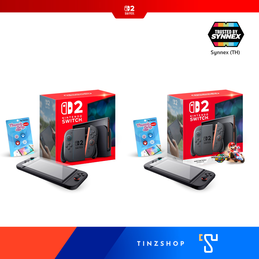 [Promotion Switch2 Set#1] Tinzshop Nintendo Switch 2 (ประกันศูนย์ Synnex ไทย) + กันรอยกระจก ...