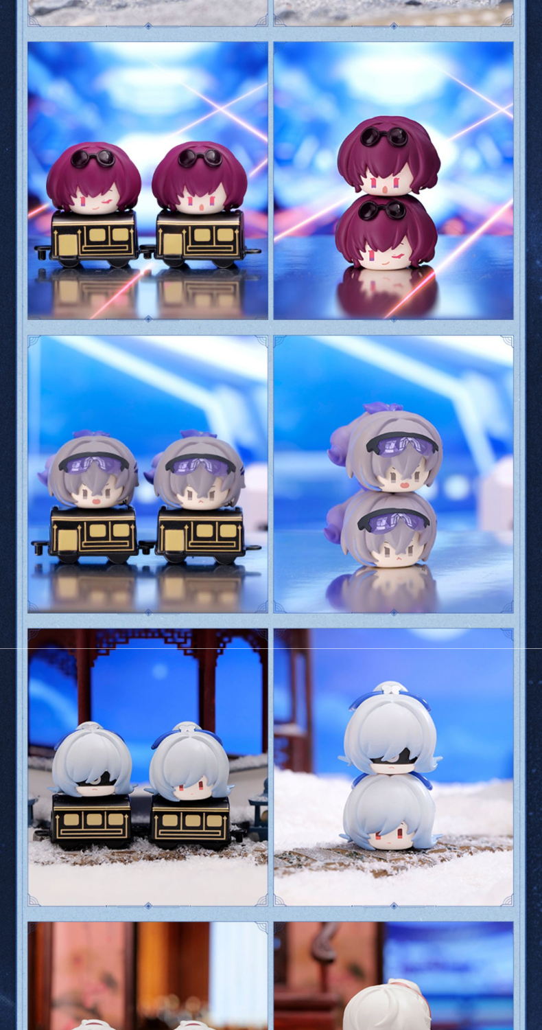 [ NEW⚡พร้อมส่ง] Honkai: Star Rail ฟิกเกอร์ กล่องสุ่ม รุ่น Chibi Stack-up Figure Vol.1 & Vol.2 ...