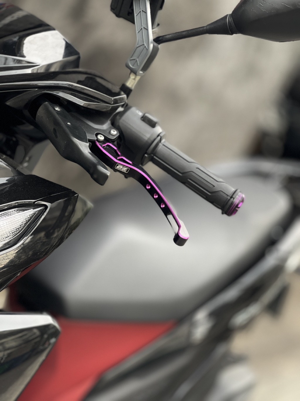 มือเบรกแต่ง 2-Tone BZ Racing ตรงรุ่นClick125i / Click150i / Click160(std.) / Giorno(cbs ...