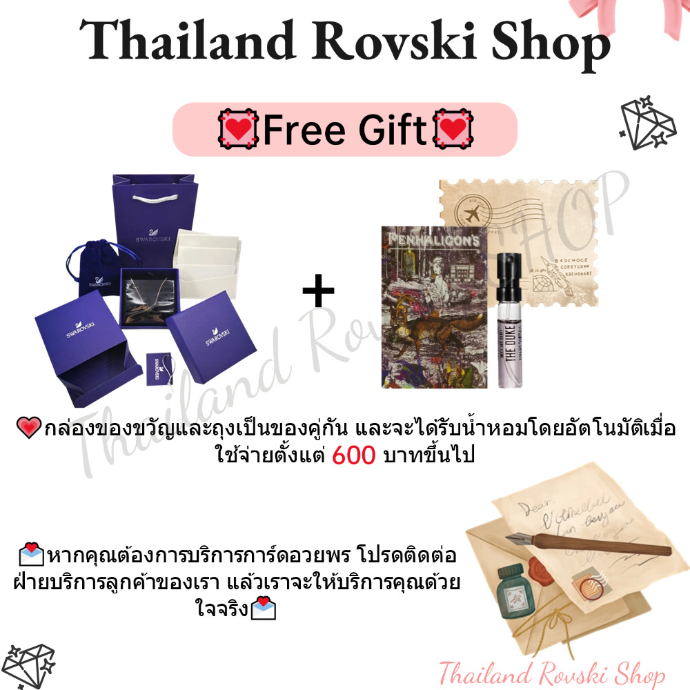 🎀ของขวัญวันแม่🎁 COD Swarovsk Chroma Bracelet สร้อยข้อมือสตรีแบบปรับได้ ...