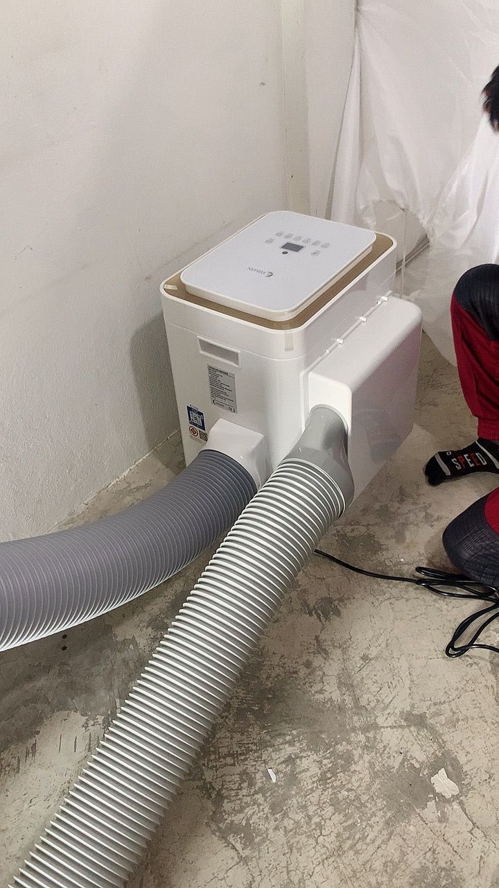 ชุดท่อคู่ (2 ท่อ) สำหรับแอร์เคลื่อนที่ 12000 BTU วิมานแอร์ เพิ่ม ...
