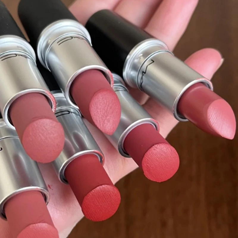 Mac Powder Kiss Lipstick 3g #602 #707 #646 #707 #662 Lip MAC Matte ...