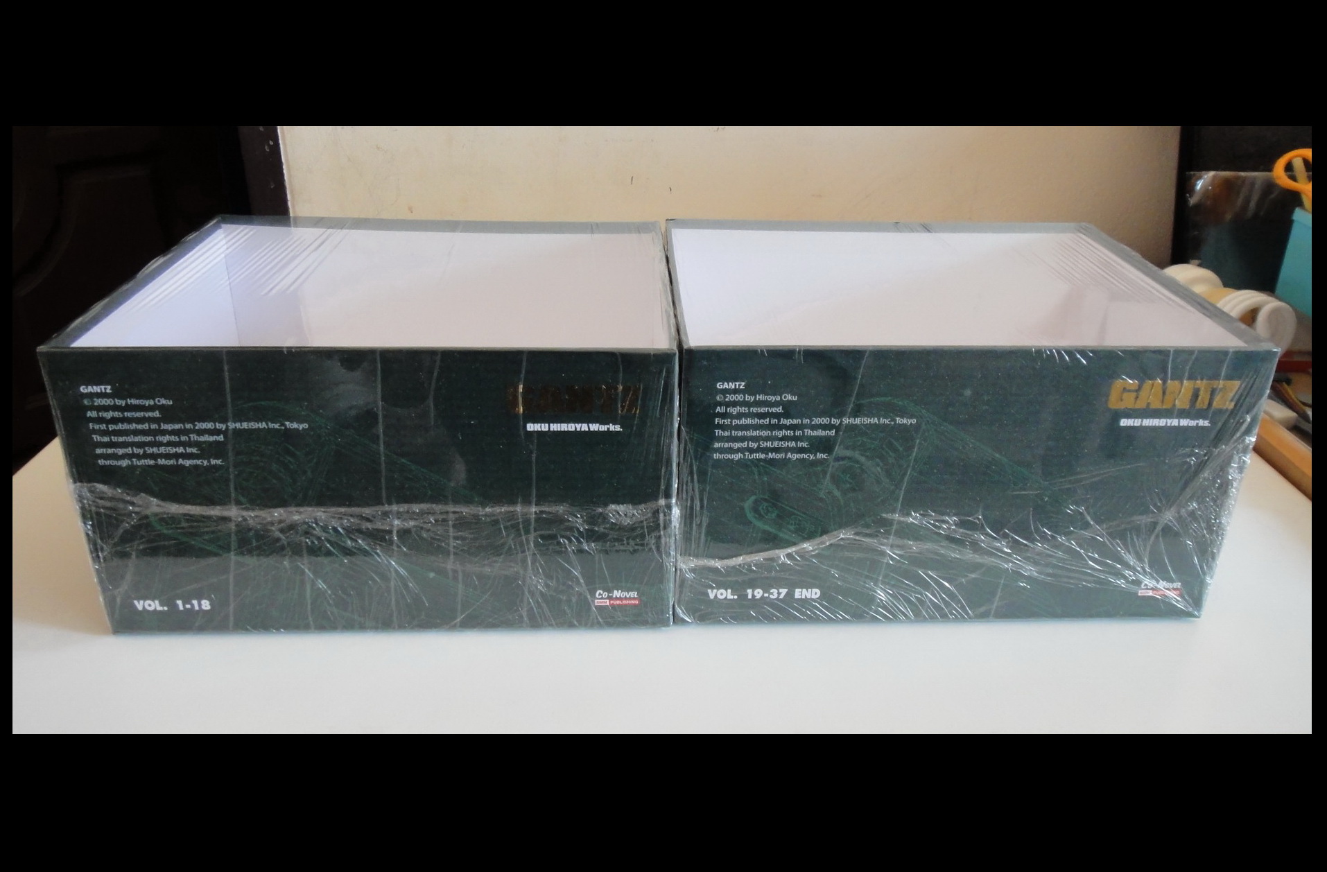 หนังสือการ์ตูน Boxset Gantz BB กันสึ เล่ม 1-37 ครบจบ (กล่อง 2 ใบ) ผลงาน ...
