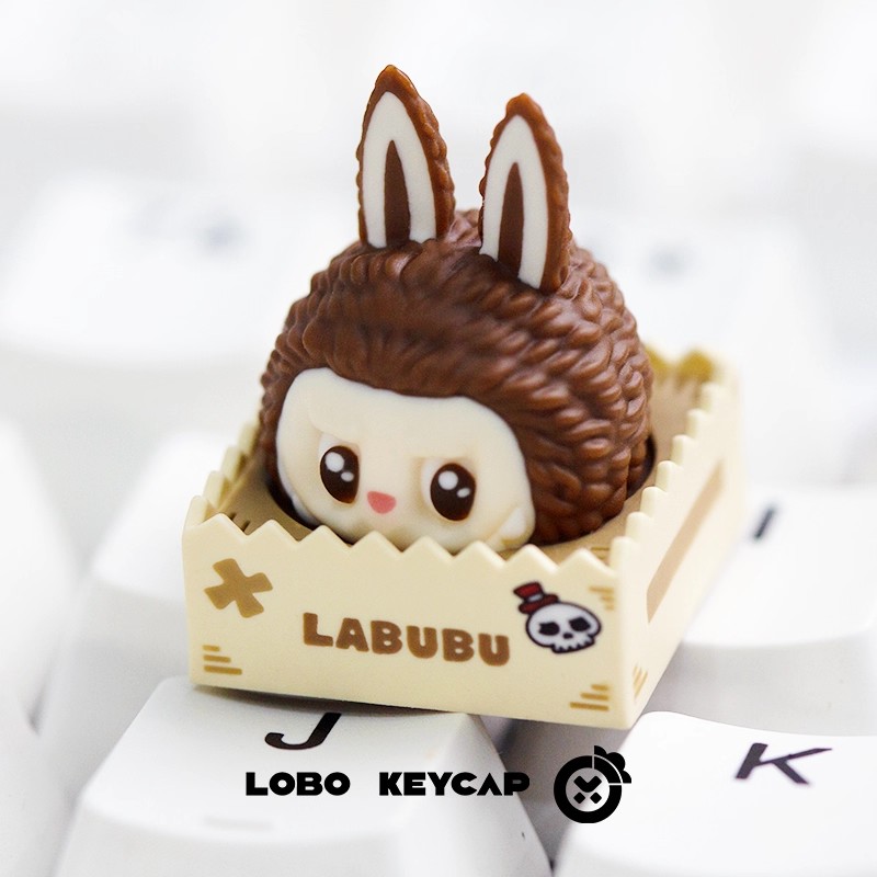 ลาบูบู้ คีย์แคป labubu keycap 3D สวยมากๆ น่ารักมากๆๆ | Shopee Thailand