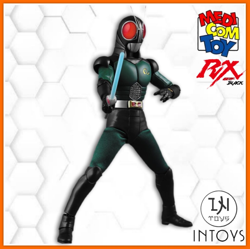 RAH DX - MASKED RIDER BLACK RX / KAMEN RIDER BLACK RX DELUXE TYPE 2009 (No.421) 1/6 Real Action ...