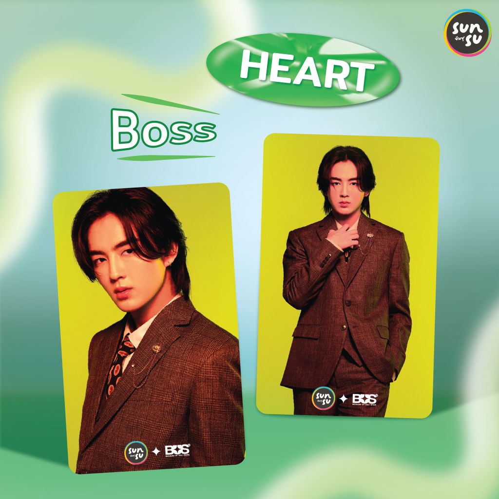 การ์ด SUNSU X BUS Set Suit & Gangster การ์ดซันซุเอ็กบัส (ชุดสูท ...