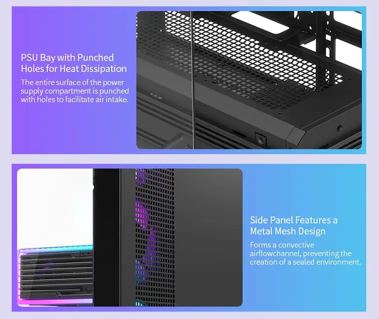 Huntkey GX760A Fortune เคส ATX รองรับ 10 พัดลม USB3.0 เคสสวยทน 0.6mm ...