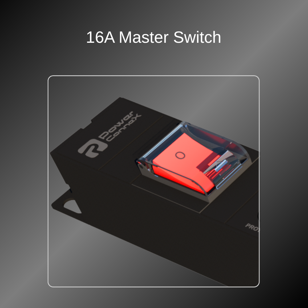 [สินค้าพร้อมส่ง] PowerconneX Double Protection ปลั๊กไฟ 6 ช่อง สายไฟยาว 3 เมตร l PCX-C5PHTTS ...