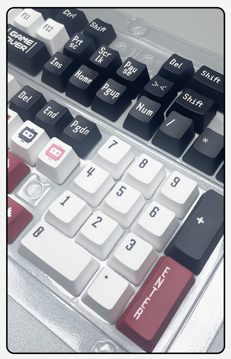 คีย์แคป Readson English - Thai PBT Keycaps Family Computer Set 129 Keys ...
