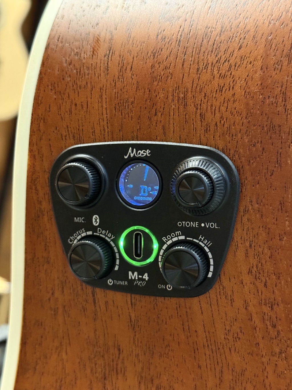 กีต้าร์โปร่งไฟฟ้า Most M-08 top solid Transacoustic M-4Pro มีลำโพงในตัว ...