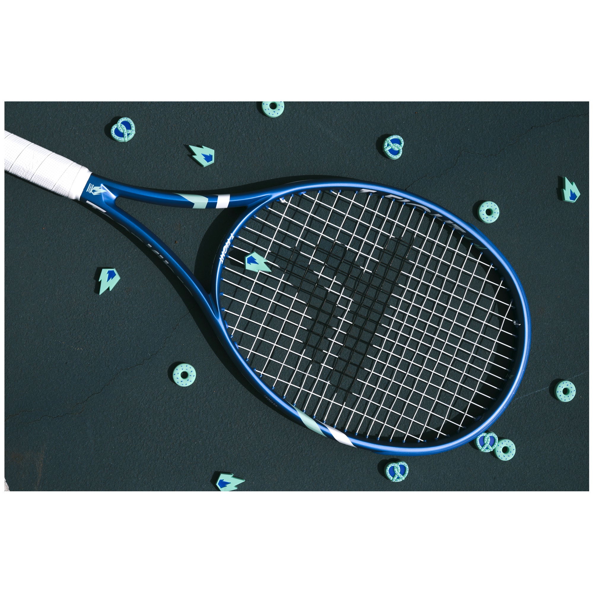 Tecnifibre ยางกันสะเทือน Damp ID Pretzel , Flame , Bagel Absores ...