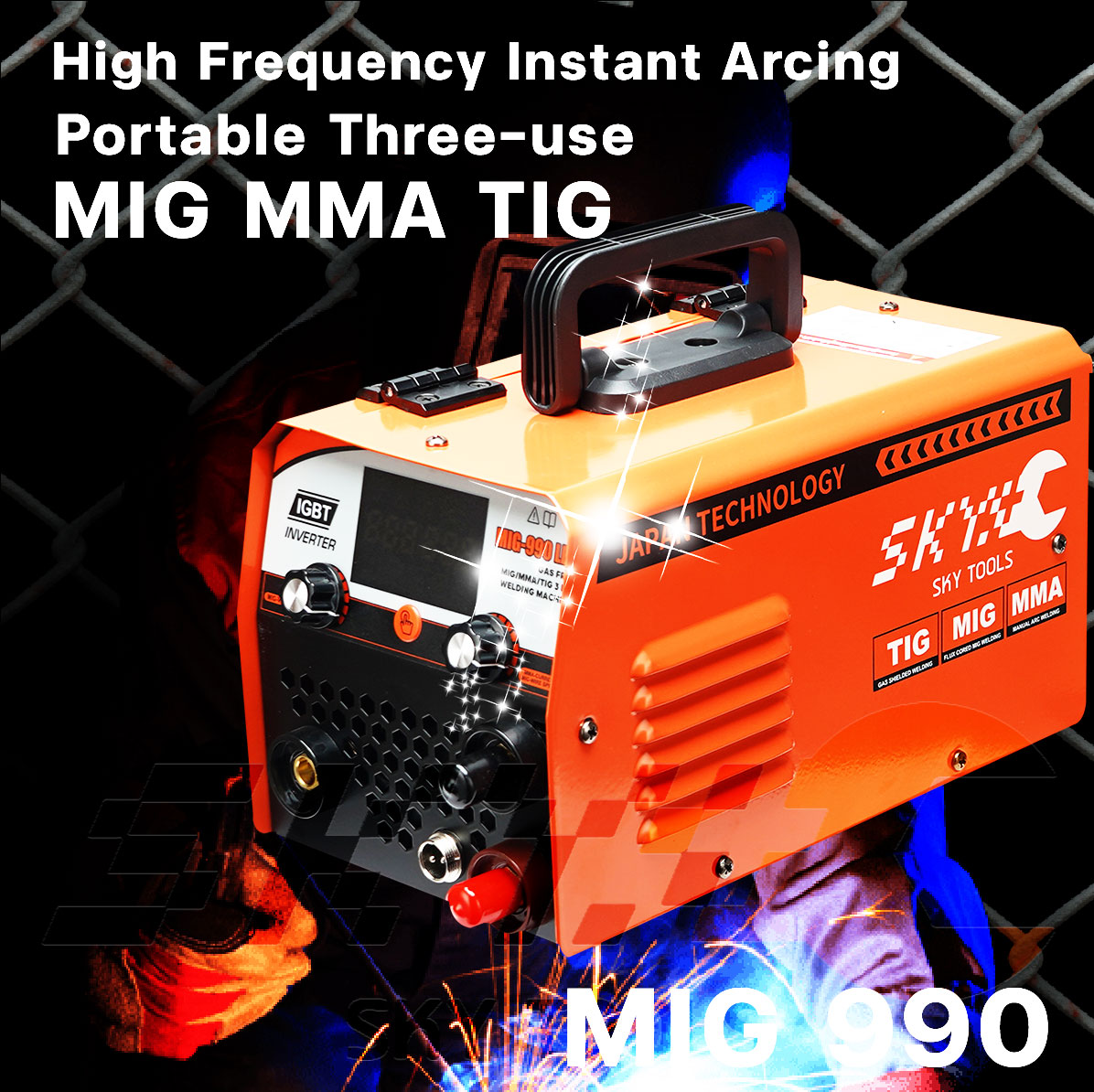 ZIM TOOLS เครื่องเชื่อม MIG-990 LED ตู้เชื่อม ตู้เชื่อมไฟฟ้า แบบ 3 IN 1 ...