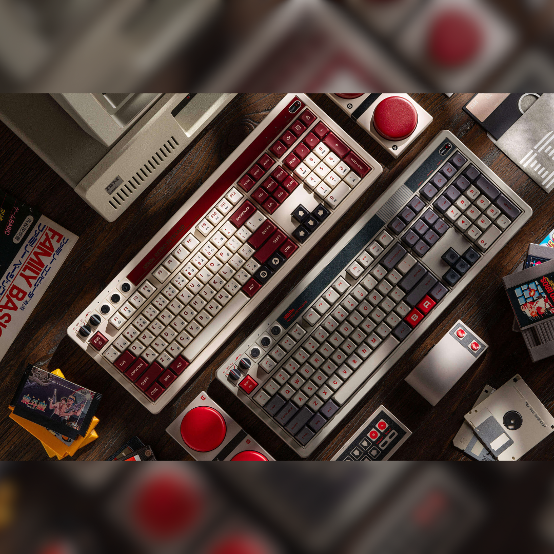 [Clearance] CLS-0706 8BitDo Retro 108 Mechanical Keyboard 85HC ...
