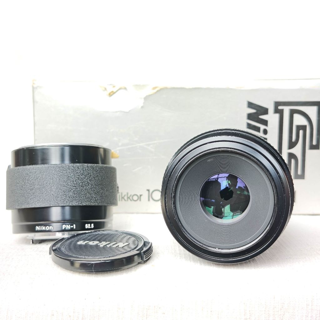 เลนส์มือหมุน Nikon Nikkor Micro 105mm F4(32) Mount Non ai with PN1 Rare ...