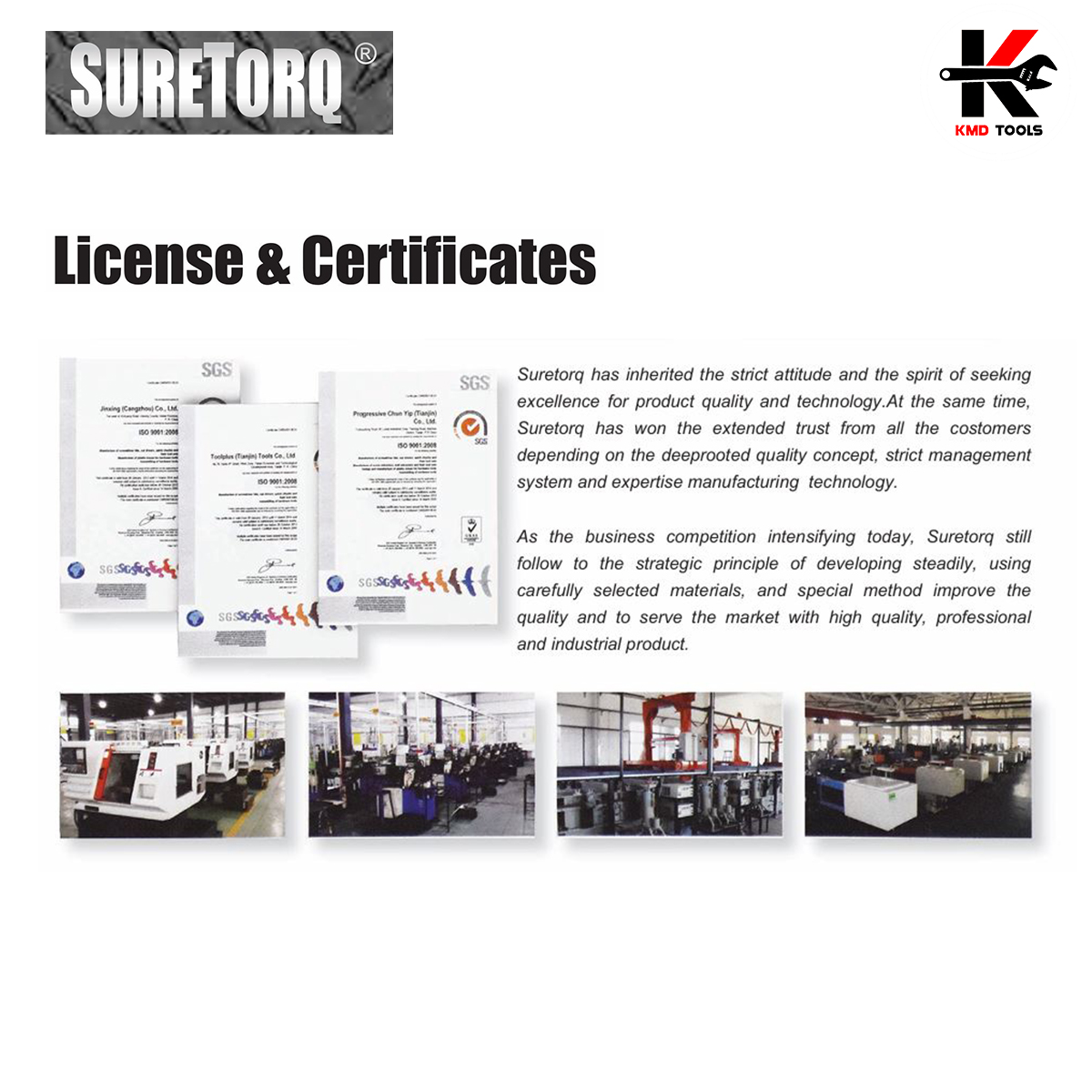 SURETORQ ดอกไขควงหัวบล็อค มีแม่เหล็ก (6 x 65mm.) ยาว 65 mm.ลูกบ๊อกแม่เหล็กจับสกรู ลูกบล็อคมีแกน ...