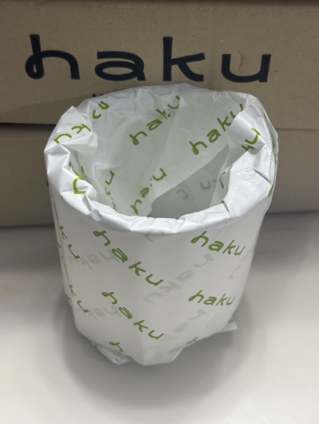 (พร้อมส่ง) HAKU MATCHA | แก้ว ไซรัป ลูกเหล็กร่อนผงมัทฉะ | Shopee Thailand