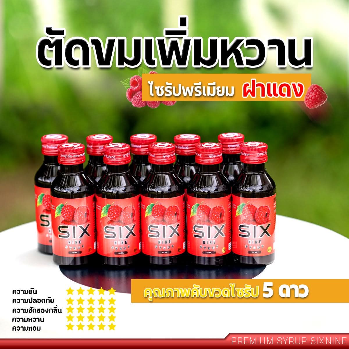 Six-Nine Syrup [แบบขวด] sixnine ไซรับซิกไนน์ ราคาส่งของแท้100% | Shopee ...