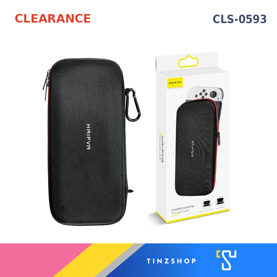 [Clearance] CLS-0593 Haifva Storage Case กล่องเก็บของสำหรับ Nintendo Switch OLED เคส EVA แบบแข็ง ...