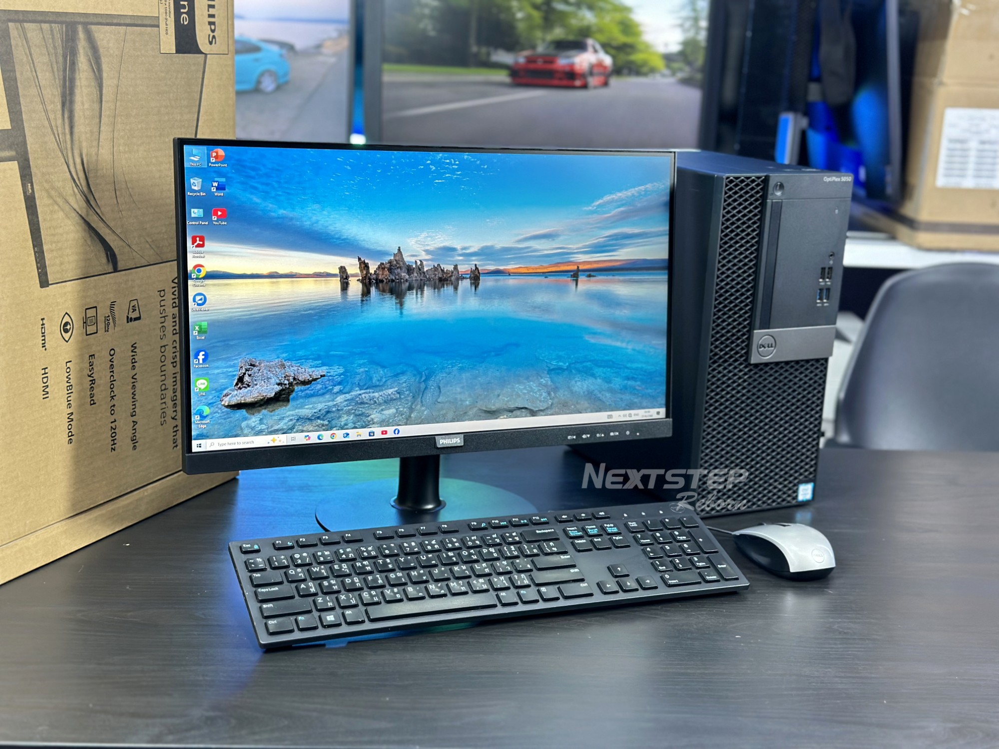 PC ครบชุด Dell Optiplex 5050 MT Core i5 Ram 8GB SSD 256GB จอใหม่ 120Hz ...
