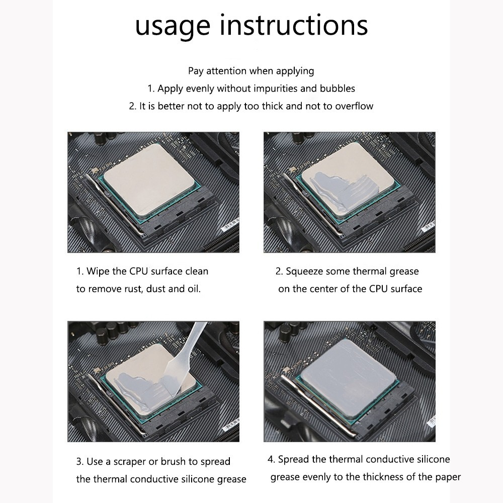 Arctic MX-4 ซิลิโคน นำความร้อน CPU GPU New 2026 ซิลิโคนระบายความร้อน ลด ...