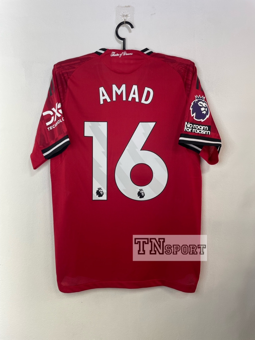 New ทำชื่อตัวเองแจ้งแชท(Playerพรีเมี่ยม)เสื้อบอล แมน-ยู home 2025-2026 ...