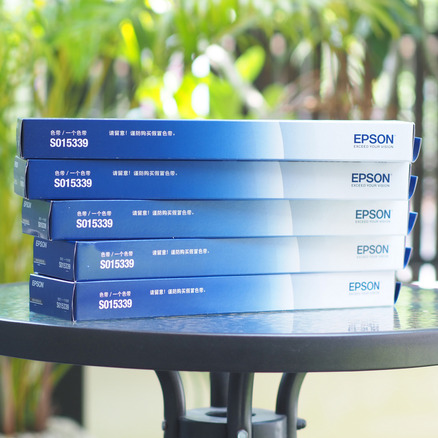 Epson หมึกพิมพ์แท้เครื่องพิมพ์ PLQ-50 (แพค 5) Ribbon Passbook printer ...