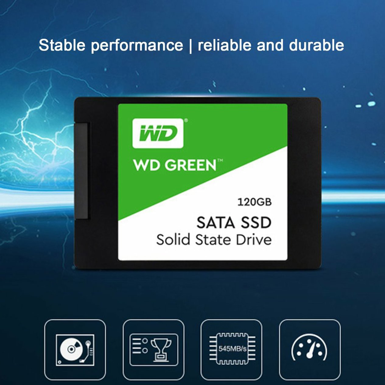 240GB/480GB/960GB WD Green Solid State Drives SSD 2.5'' 6.0Gb/s ...