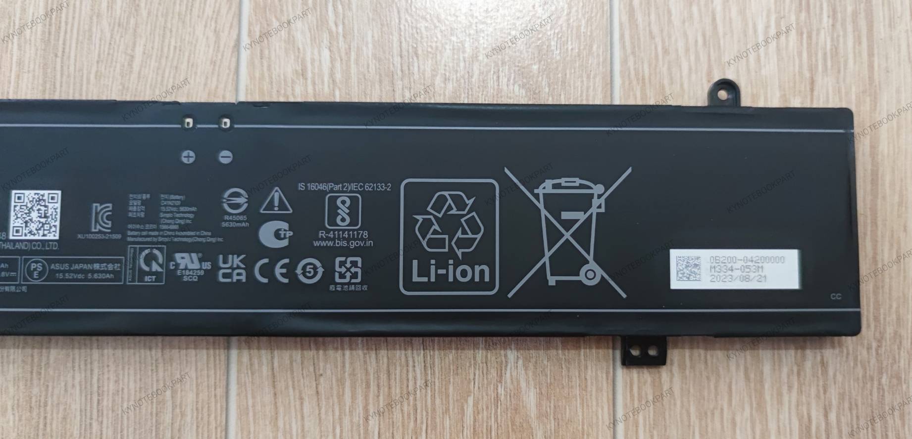 BATTERY ORIGINAL ASUS แบตเตอรี่ ของแท้ Asus ROG Zephyrus M16 GU604VZ ...