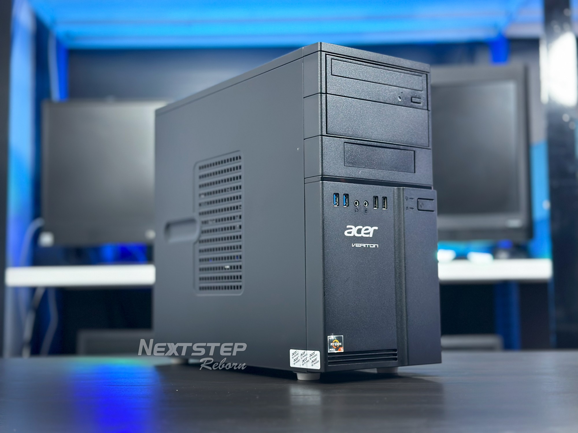 PC ครบชุด Acer Veriton M200 AMD Ryzen 5 Pro 2600 Ram 8GB HDD 1TB หน้าจอ ...