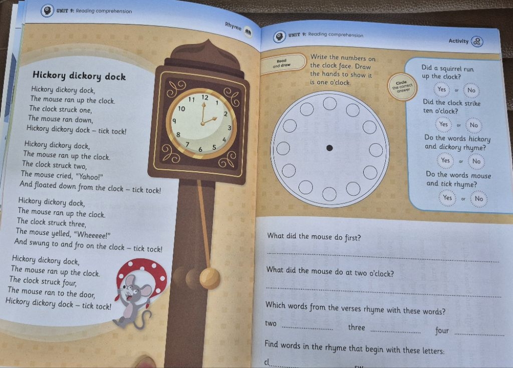 Reading Comprehension Pupil Book 1 : Jolly Literacy | Shopee Thailand