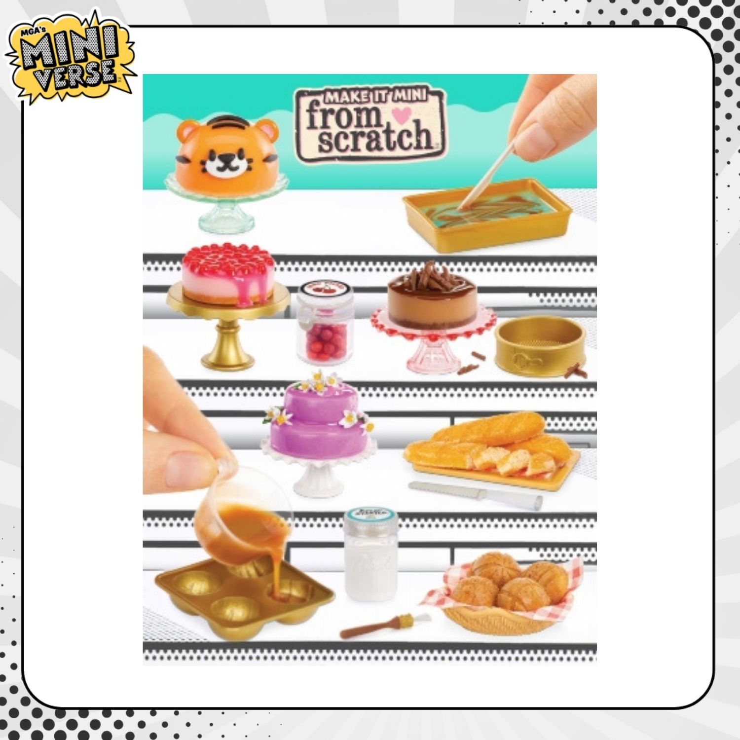 ของแท้ Miniverse - Mini From Scratch S2 ของจิ๋ว DIY (ราคา / ลูก) รหัส ...