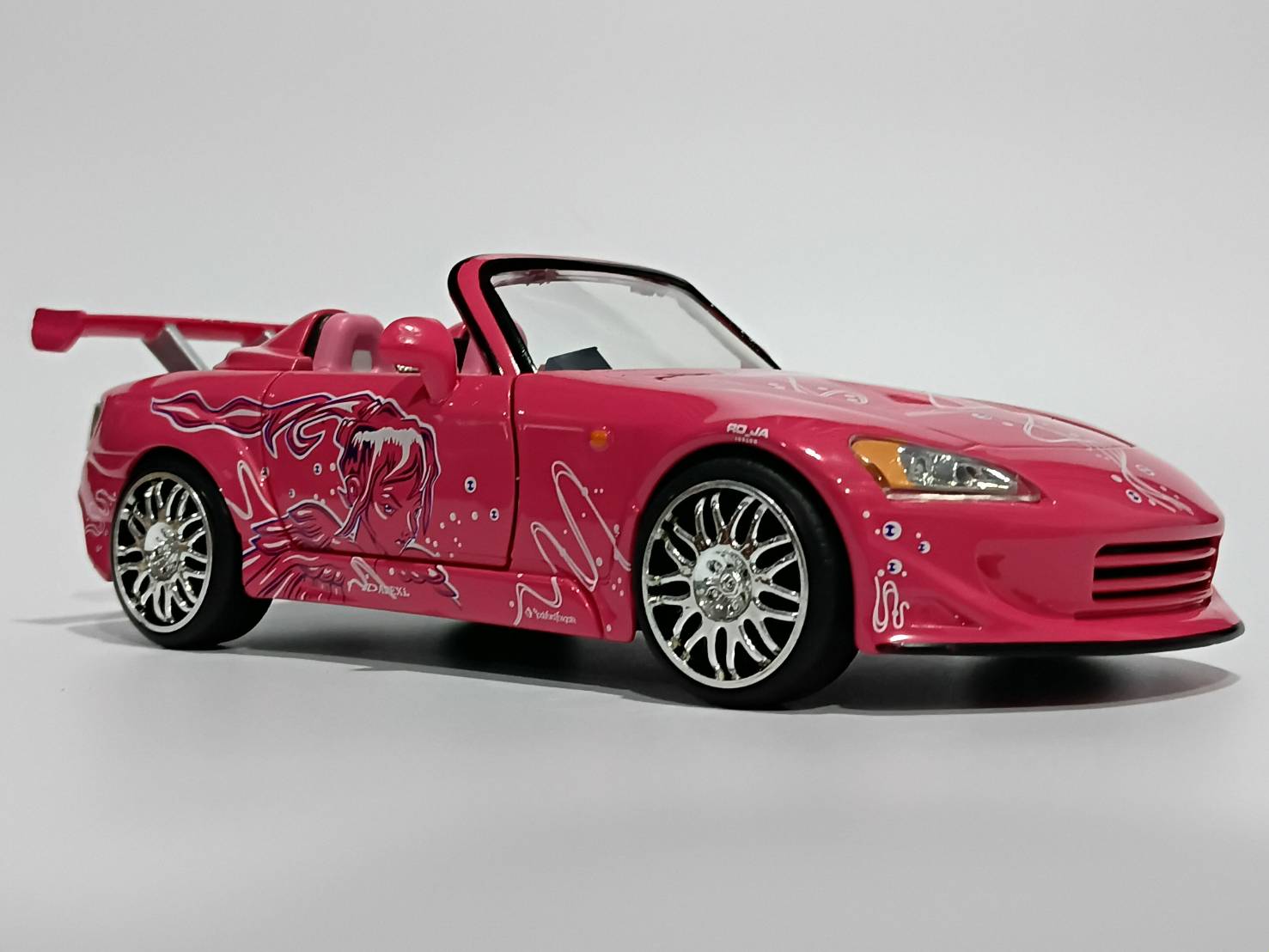 โมเดลรถ Jada Toys Fast and Furious Suki's Honda S2000 Pink/Graphics ...