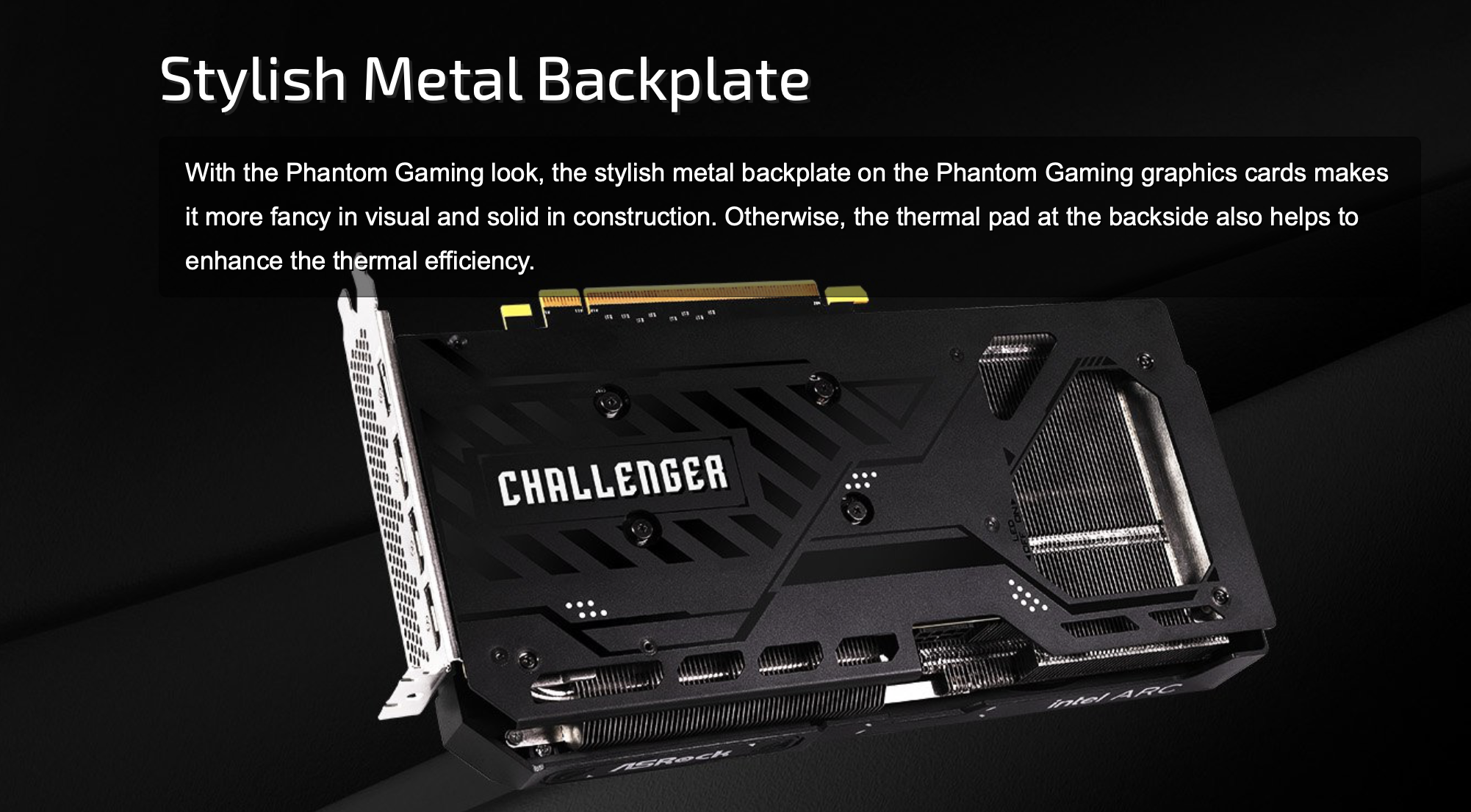 การ์ดจอ Asrock Intel Arc B580 Challenger 12GB OC B580 CL 12GO ประกัน ...