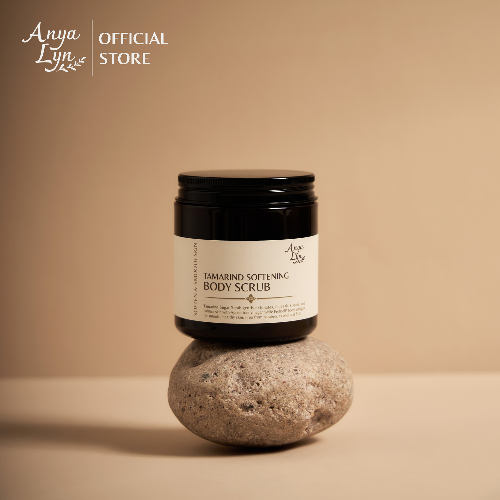 AnyaLyn Tamarind Softening Body Scrub 250 g │บอดี้ สครับมะขามธรรมชาติ ผิวเนียนนุ่ม แลดูกระจ่างใส ...