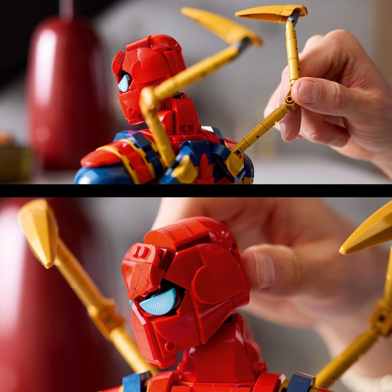 LEGO Super Heroes Marvel 76326 Iron Spider-Man Bust (379 Pieces ...