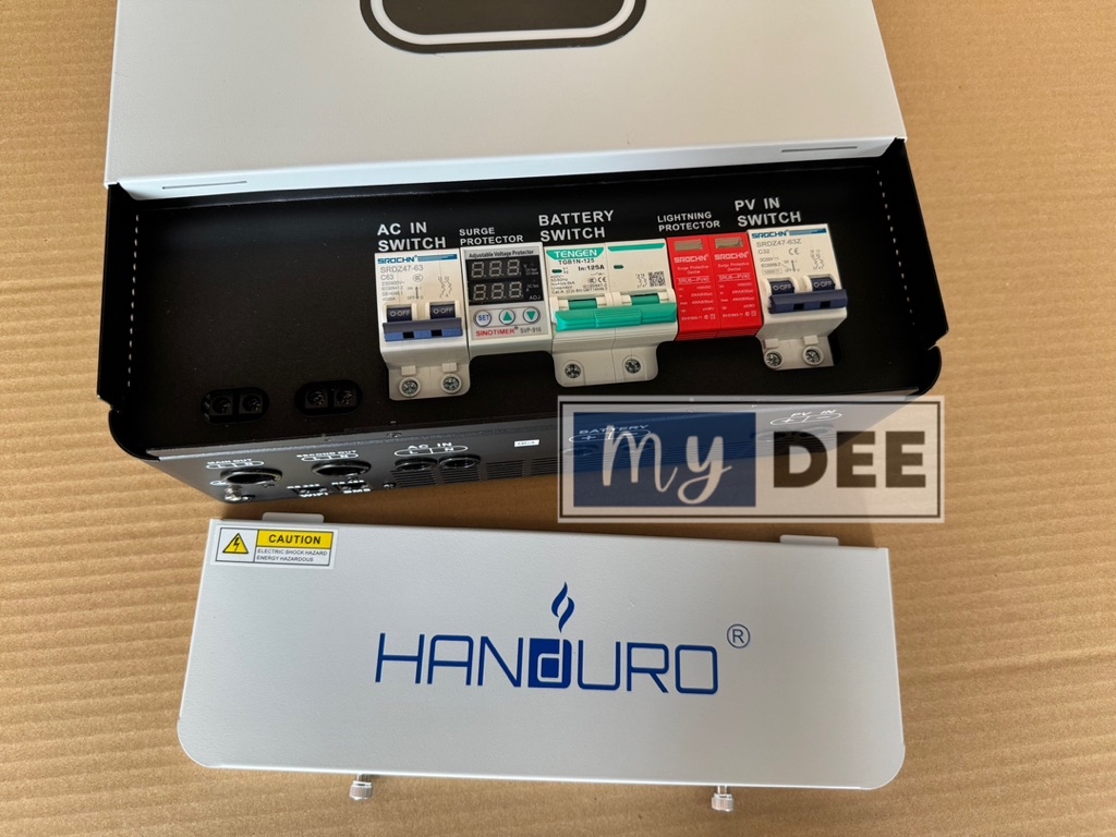 HANDURO อินเวอร์เตอร์ไฮบริดออฟกริด 24V-4.2KW-48V-6.2KW INVERTER HYBRID ...