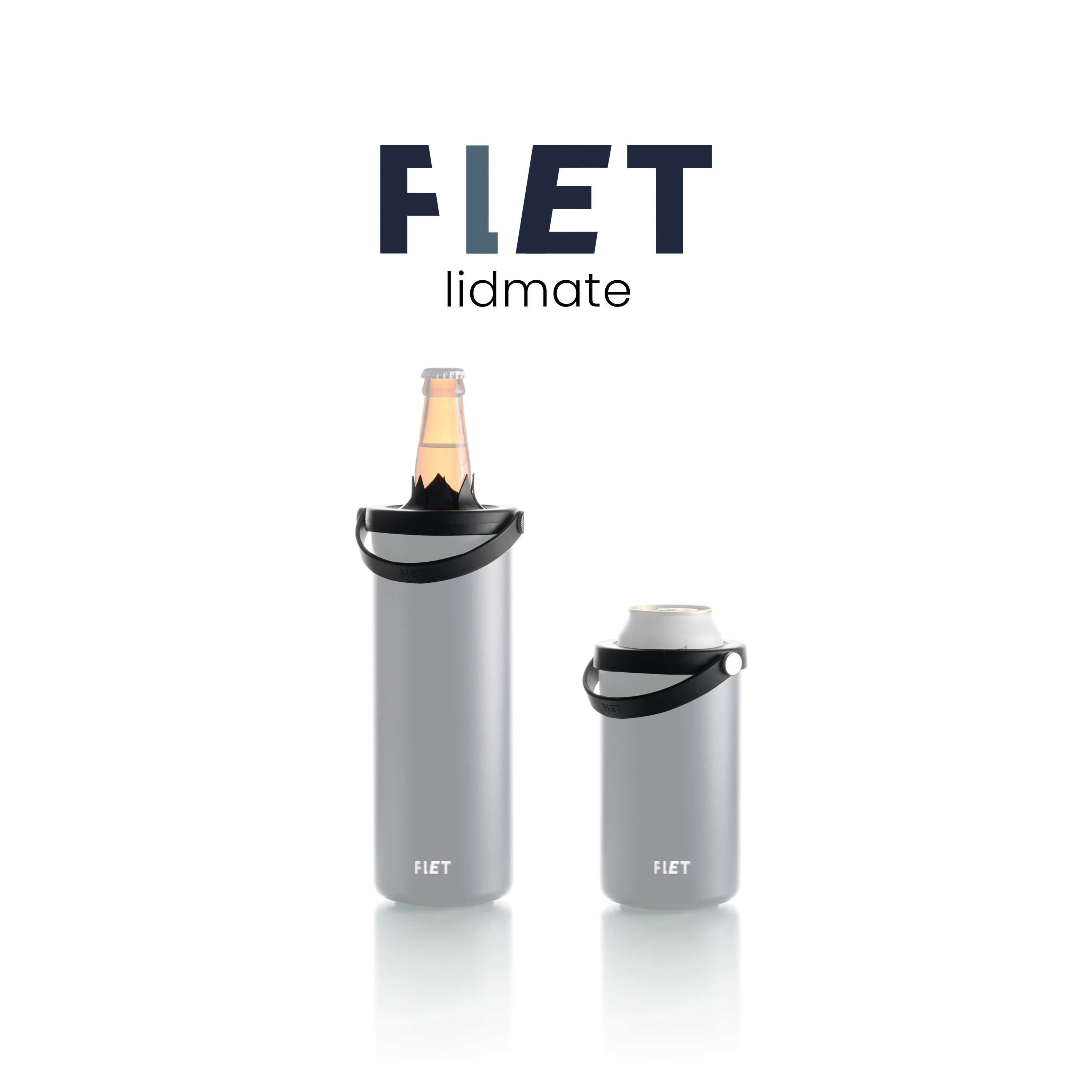 FLET lidmate - ฝาล็อกกระป๋อง ขวดเบียร์ ขวดไวน์ ใช้กับแก้ว FLET JACK ...