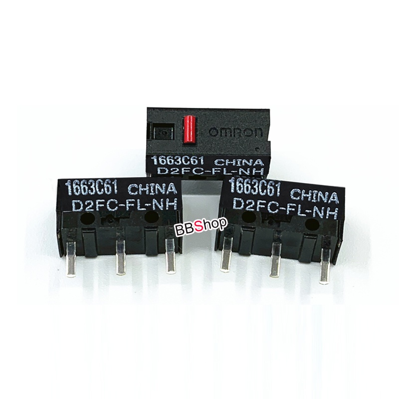Omron อะไหล่เปลี่ยนปุ่มกดเม้าส์ Silent แบบเงียบ D2FC-F-7N D2FC-FL-NH ...