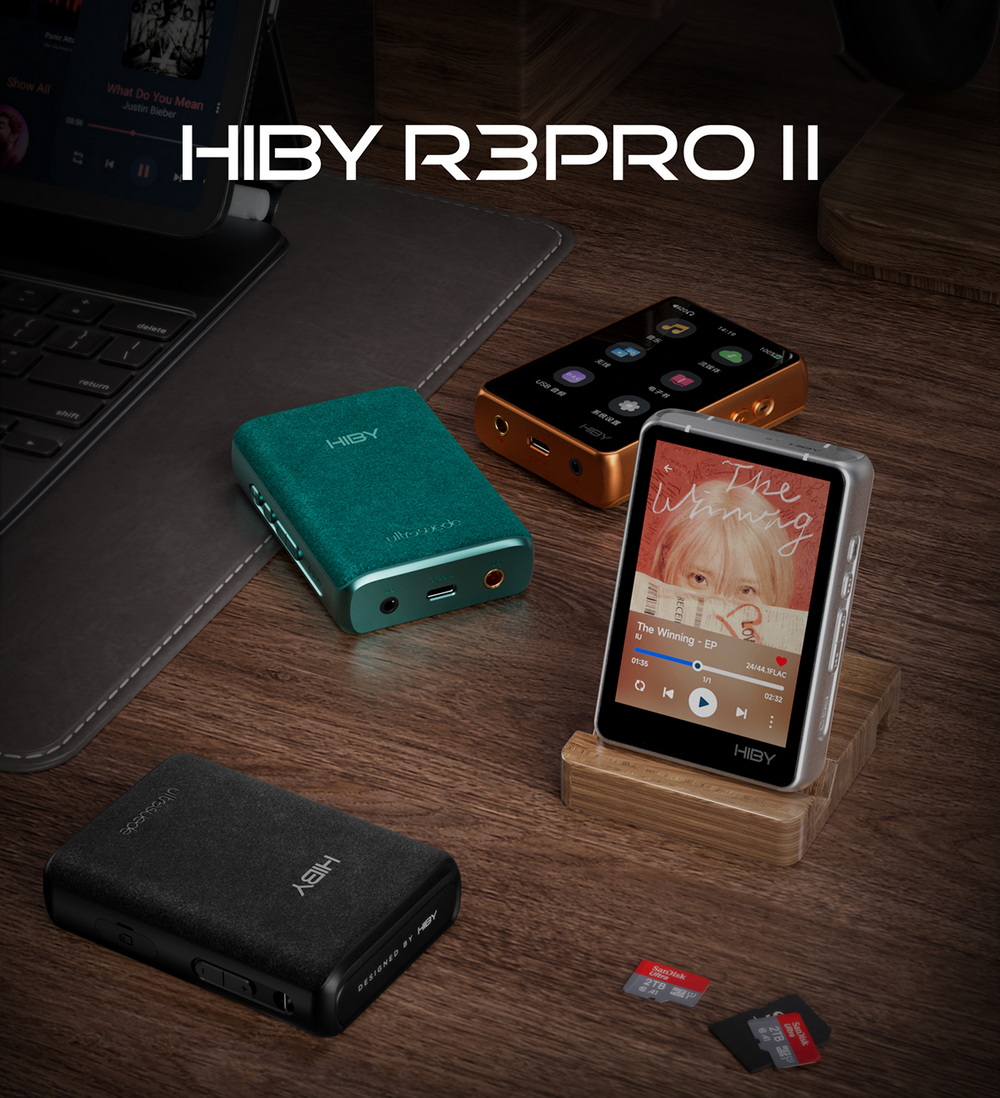 Hiby - R3 PRO ii DAP พกพา ชิป CS43198 x2 รองรับ MQA, Bluetooth5.1, LDAC, Dual Hi-Res ประกันศูนย์ ...