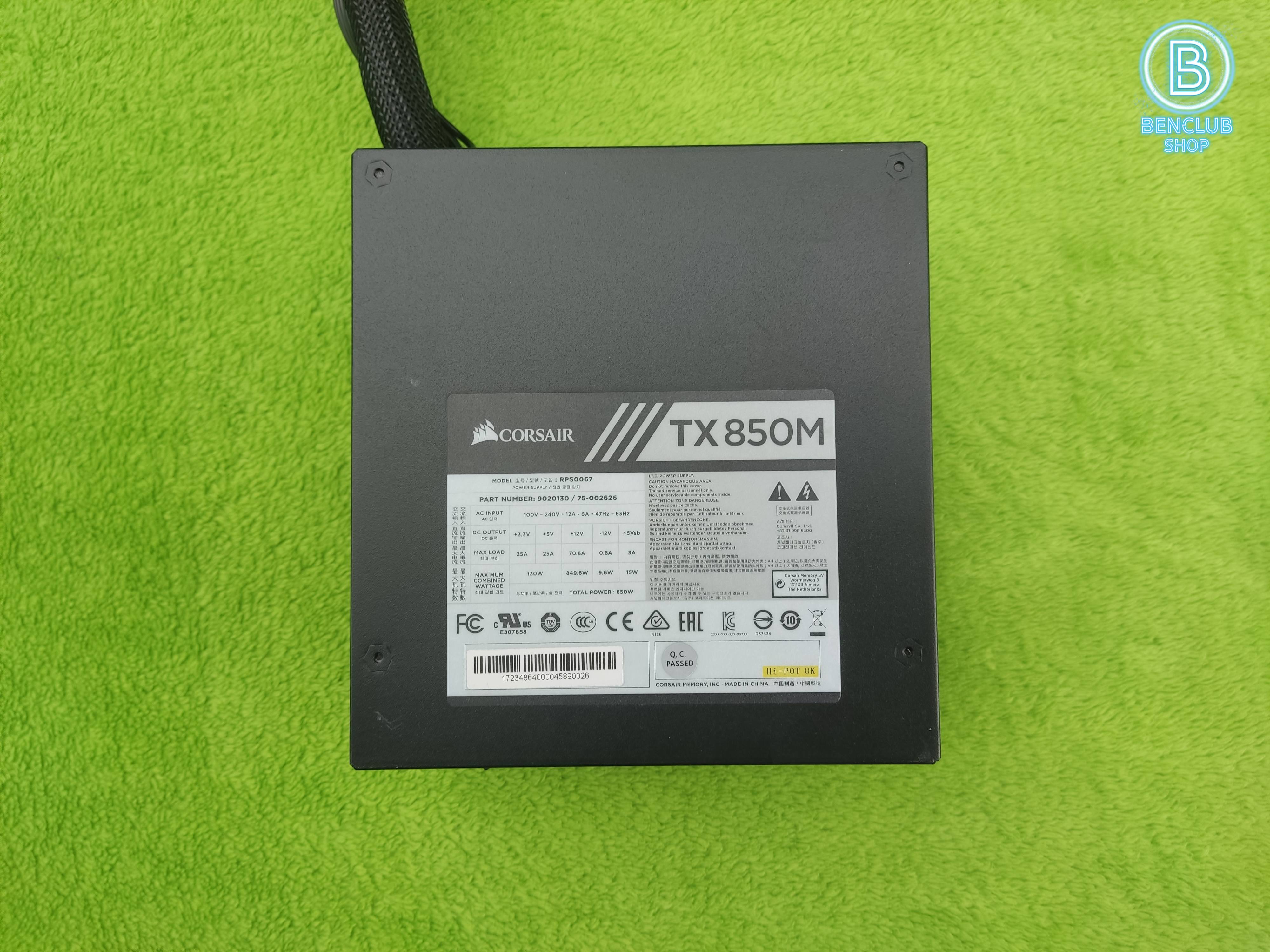 Psu CORSAIR TX850M 850W 80+GOLDถอดสายได้บางส่วน(สายไม่ครบ)แต่มีพอ สินค้ามือสอง | Shopee Thailand